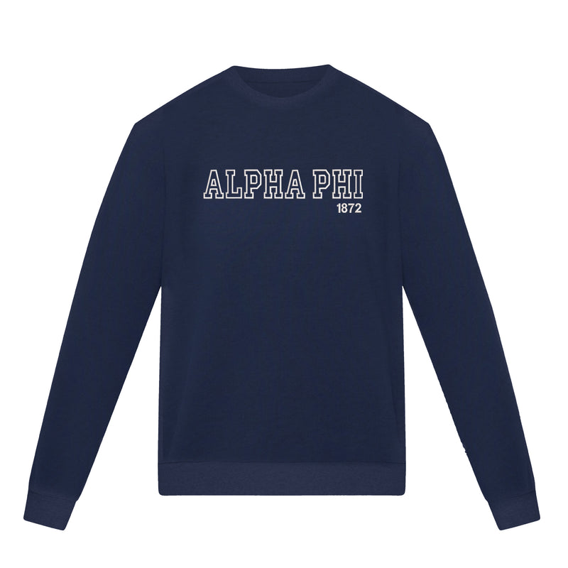 Alpha Phi lululemon Steady State Crew - Outline 1872 – Sorority Letters ...