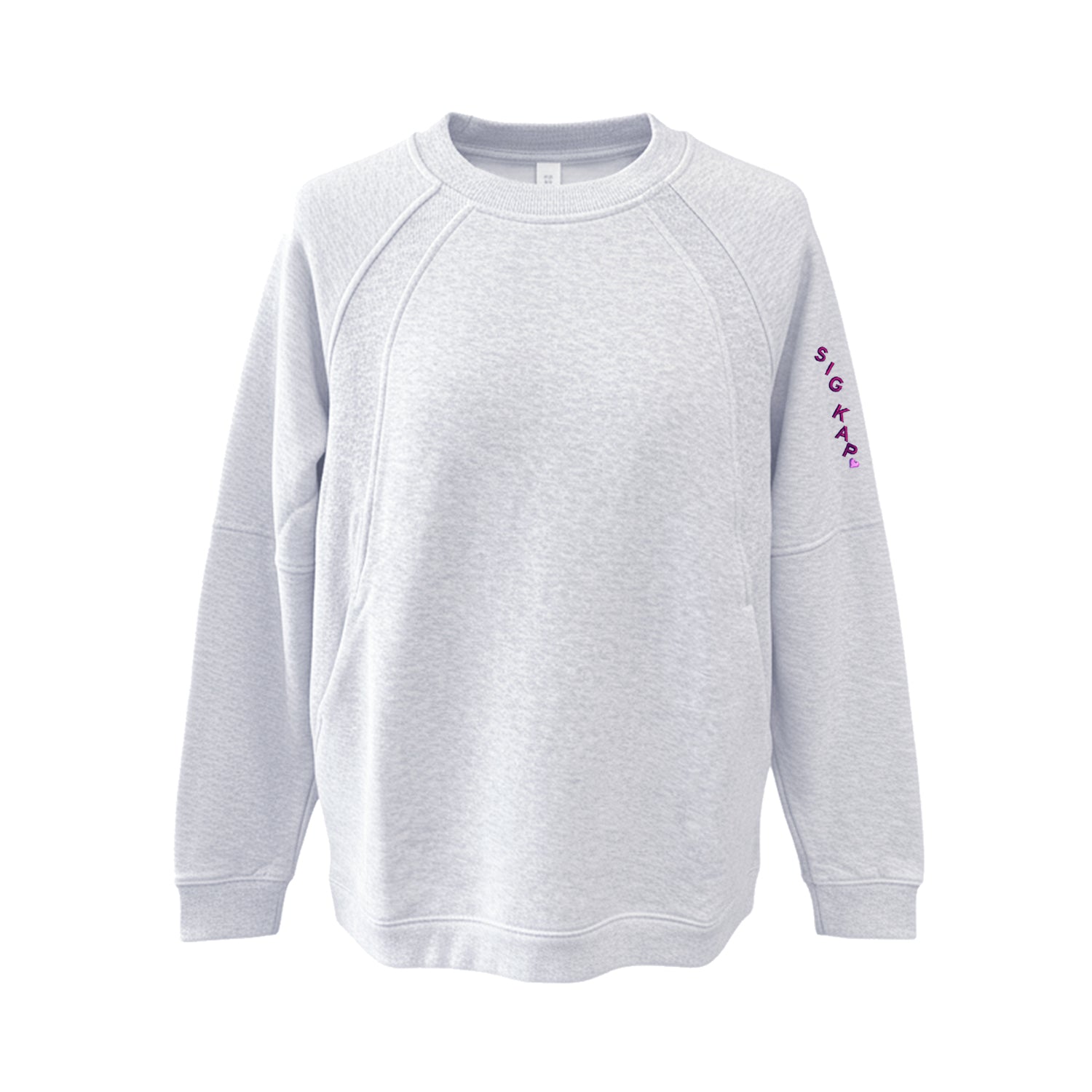 Sigma Kappa lululemon Scuba Oversized Long Crewneck - SIG KAP ...