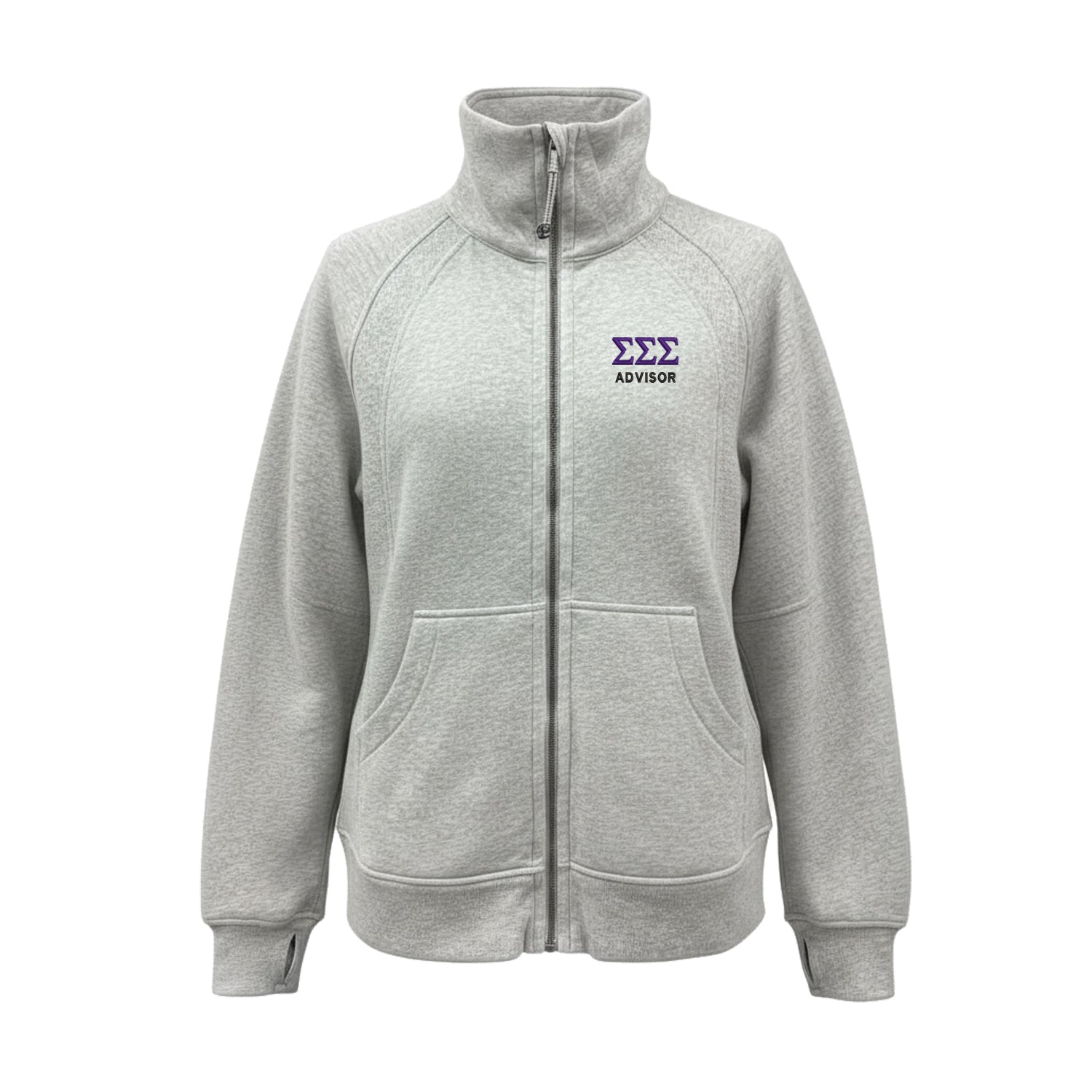 Sigma Sigma Sigma ADVISOR lululemon long Scuba Oversized Funnel - Full ...